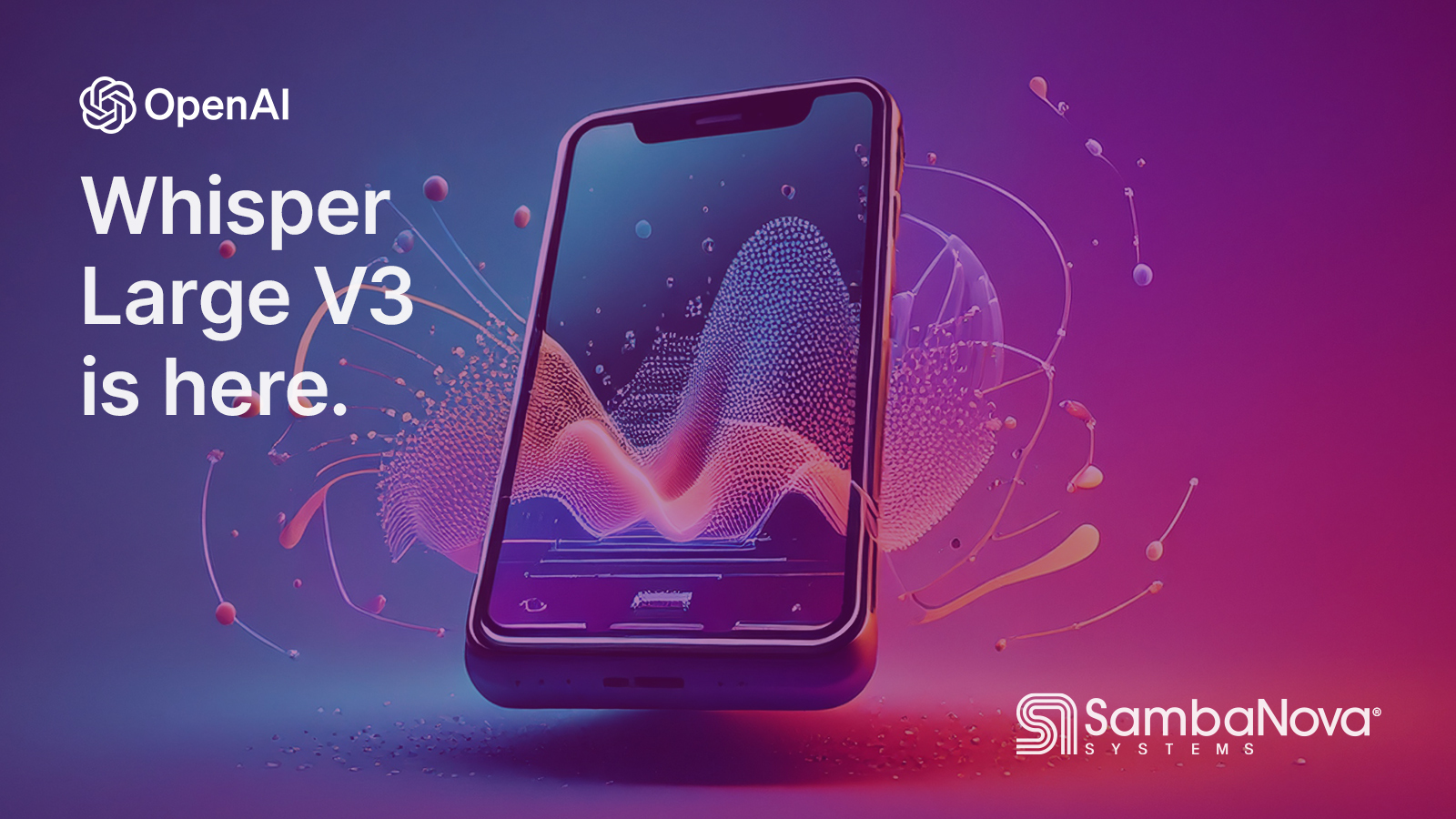 Introducing Whisper Large-V3 to SambaNova Cloud