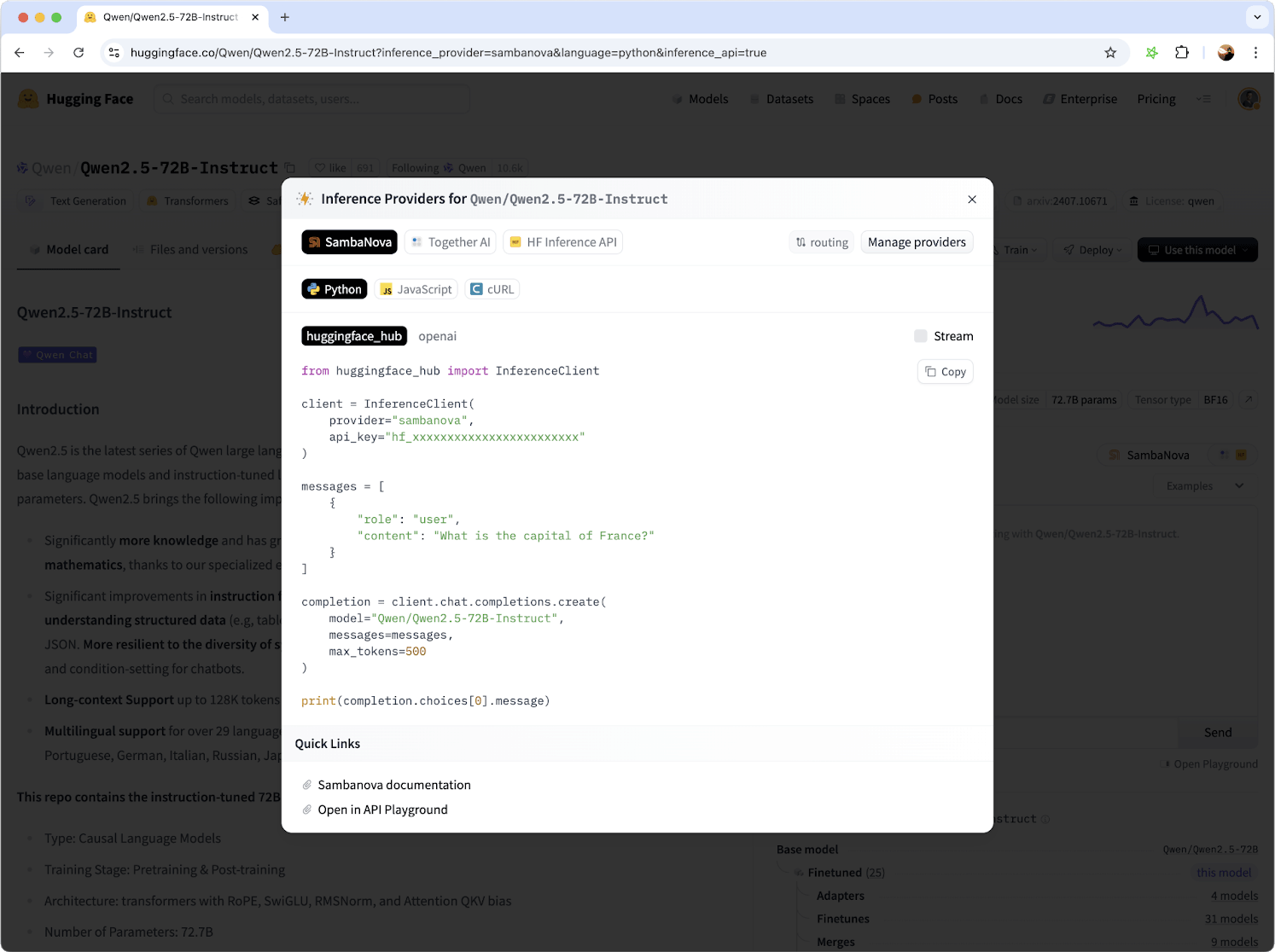 Hugging Face Partners with SambaNova to Supercharge its Inference API ...