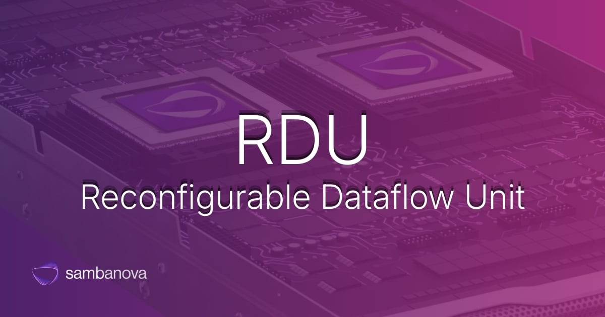 RDU | Next-Gen AI Chip for Inference at Scale